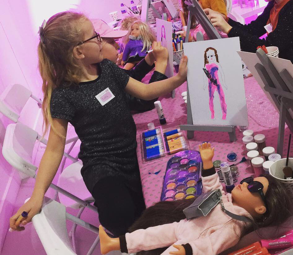 Design-a-friend VIP event – Adventures of the Allum family