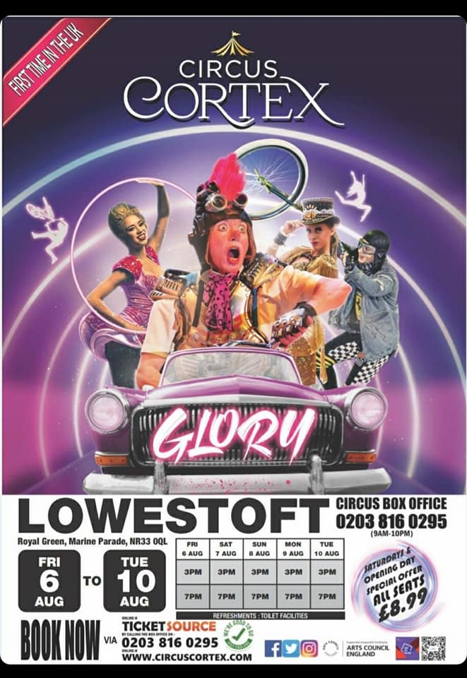 Circus Cortex UK – Glory show review – Adventures of the Allum family